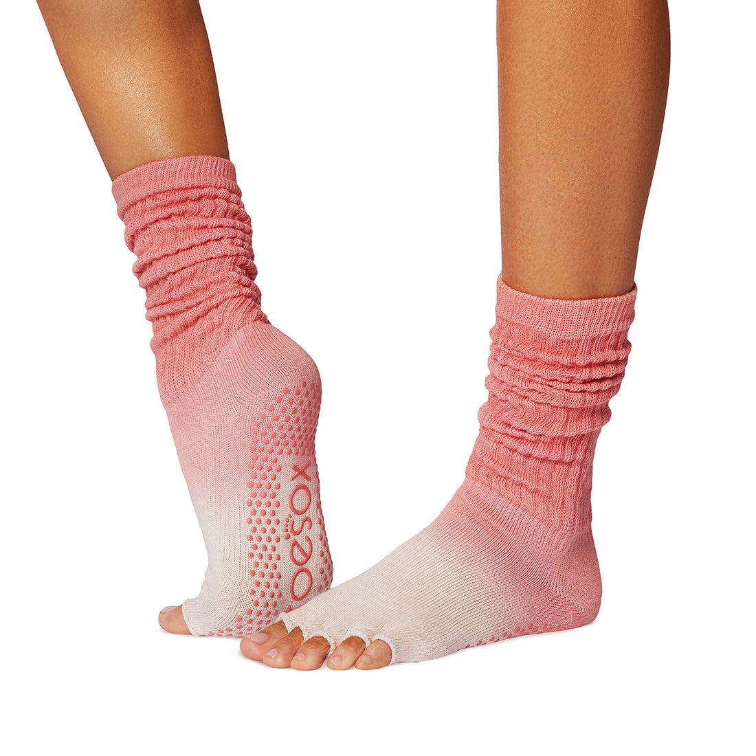 ToeSox Half Toe Slouch Grip Socks