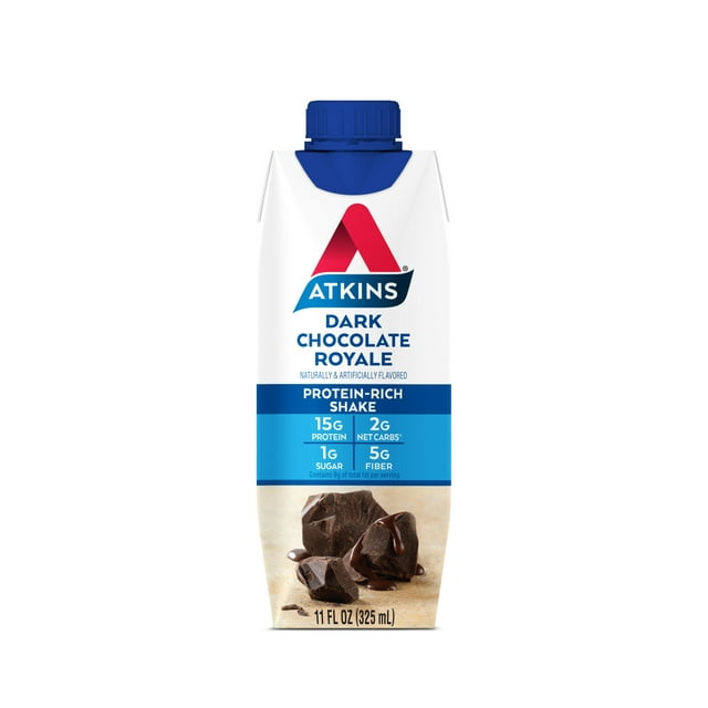 Atkins RTD Protein Shake Dark Chocolate Royale